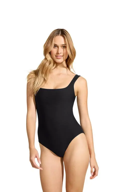 STYLEST Shapewear One-piece Swimsuit - Caviar