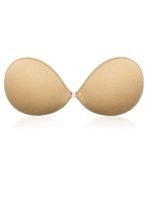 MISS CIRCLE Invisible Push-up Adhesive Bra - Nude