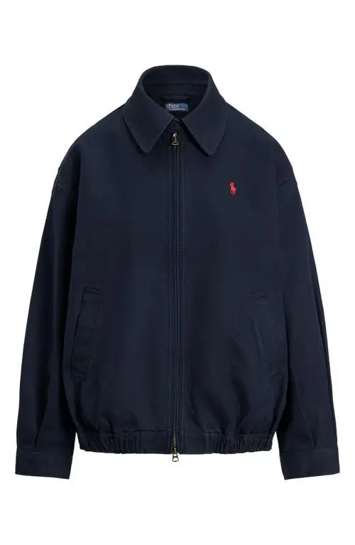 Polo Ralph Lauren Oversize Bomber Jacket - Lauren Navy