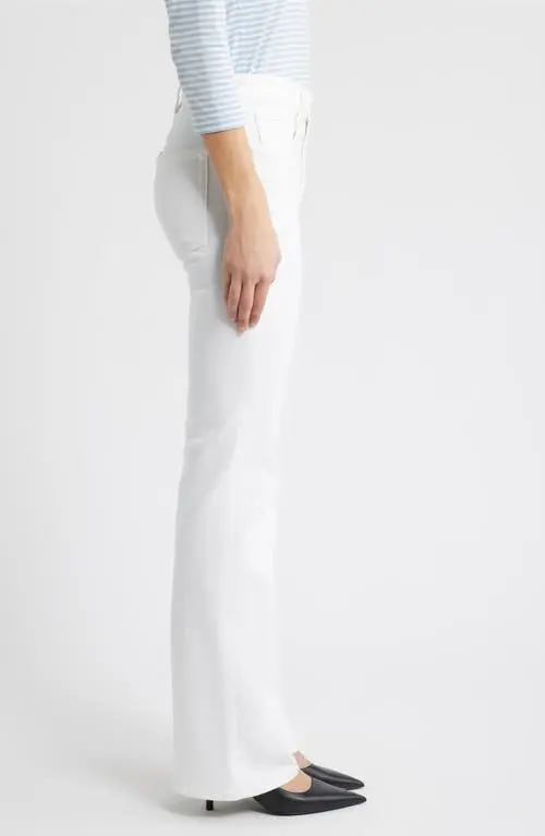 FRAME The Reboot High-waist Bootcut Jeans - White