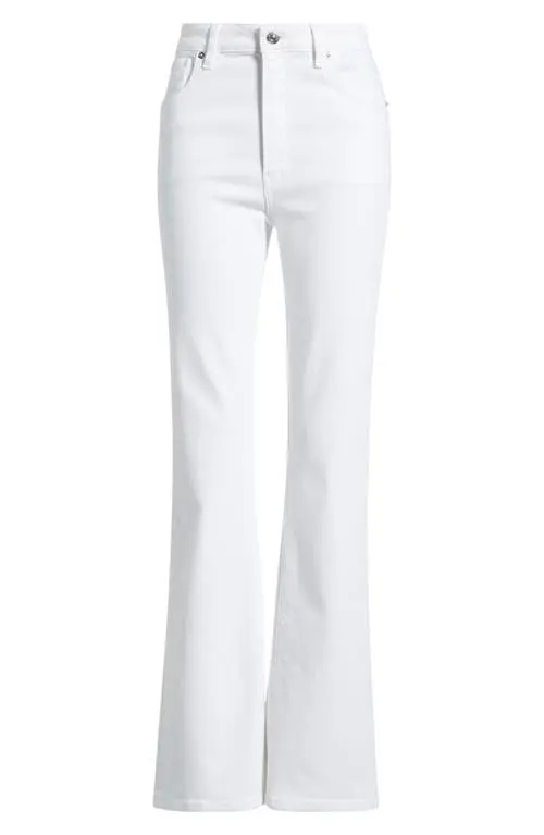 FRAME The Reboot High-waist Bootcut Jeans - White