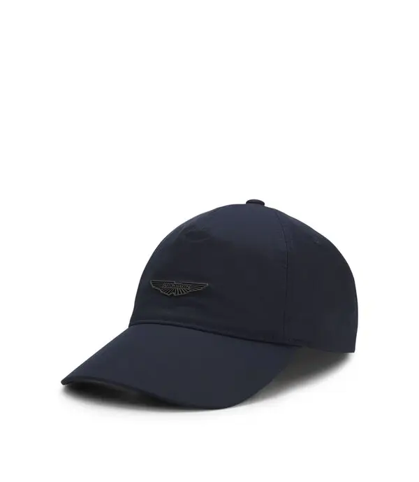 BOSS Water-repellent Cap With Wing Rivet - Dark Blue
