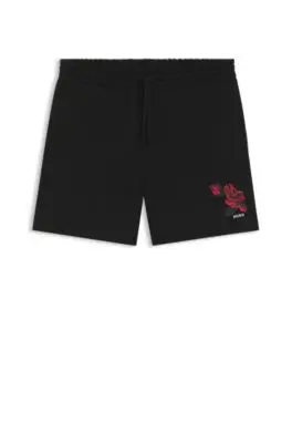 Hugo Cotton Terry Shorts