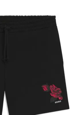 Hugo Cotton Terry Shorts