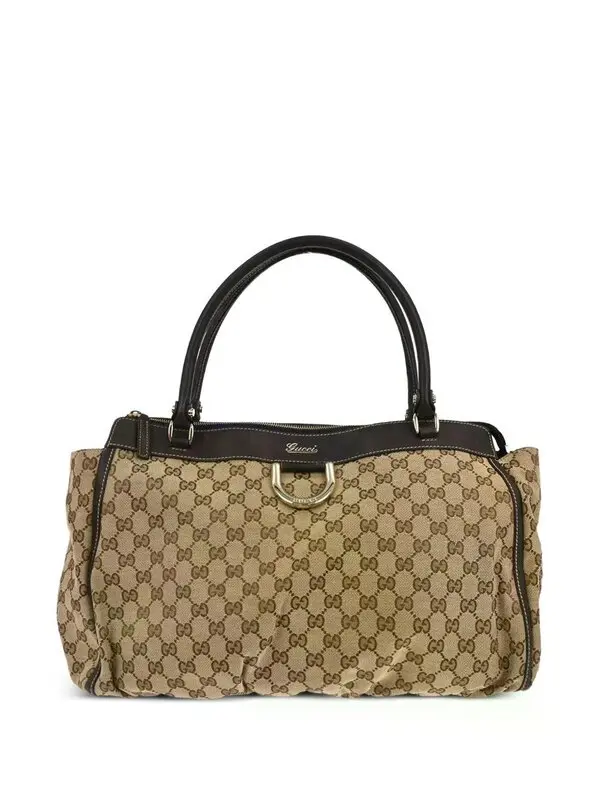 Gucci 1990-2000s Abbey D-ring Tote Bag
