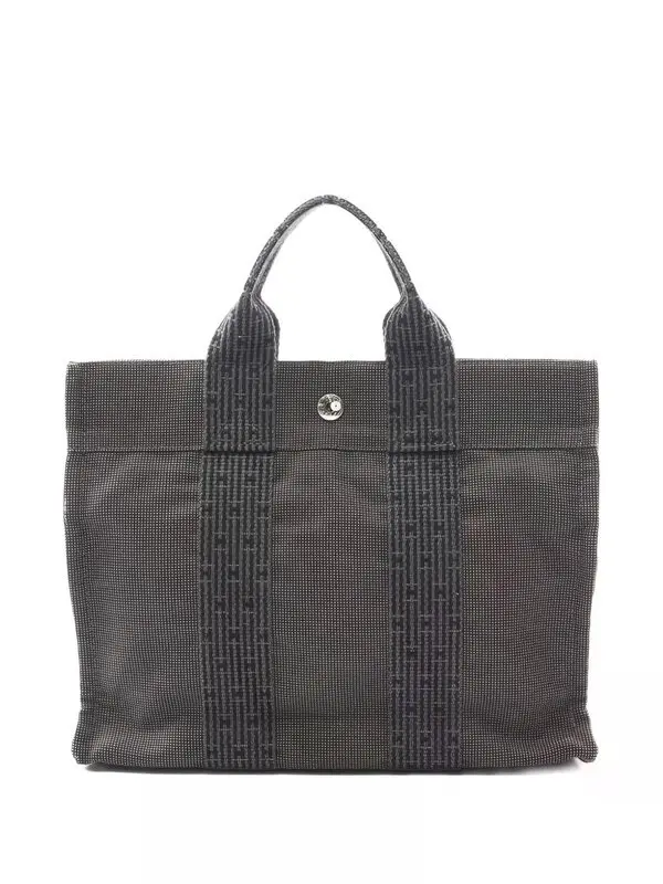 Hermès 10s Canvas Tote Bag