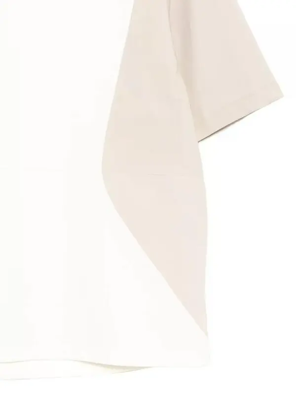 CROQUIS Colour-blocked T-shirt - White