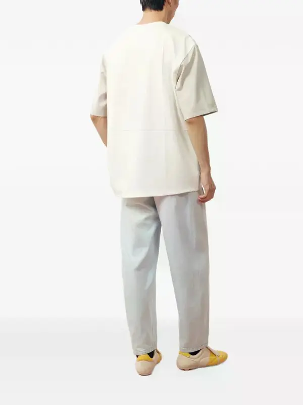 CROQUIS Colour-blocked T-shirt - White