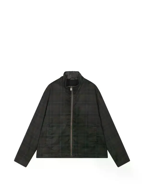 CROQUIS Plaid Zip Jacket