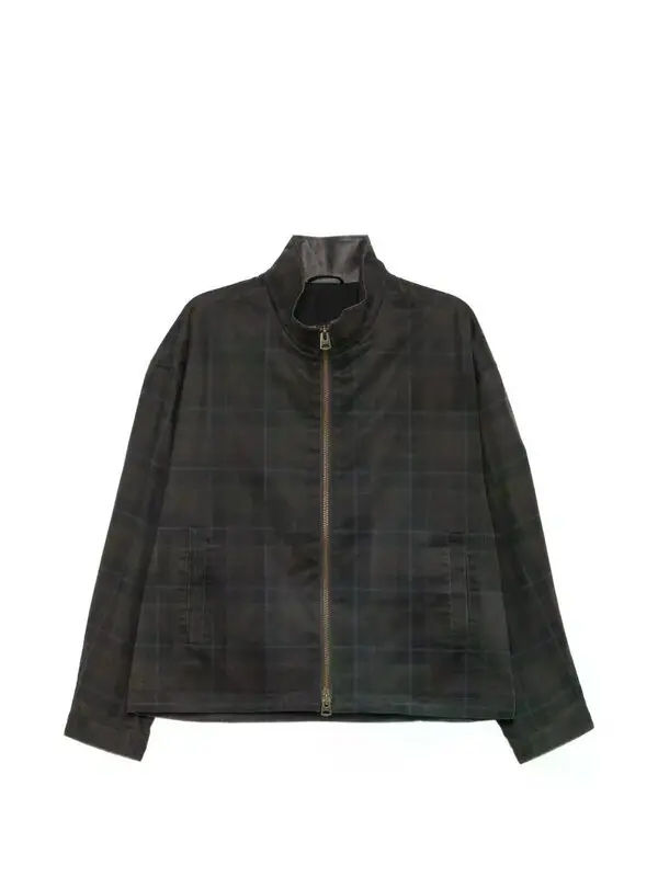 CROQUIS Plaid Zip Jacket