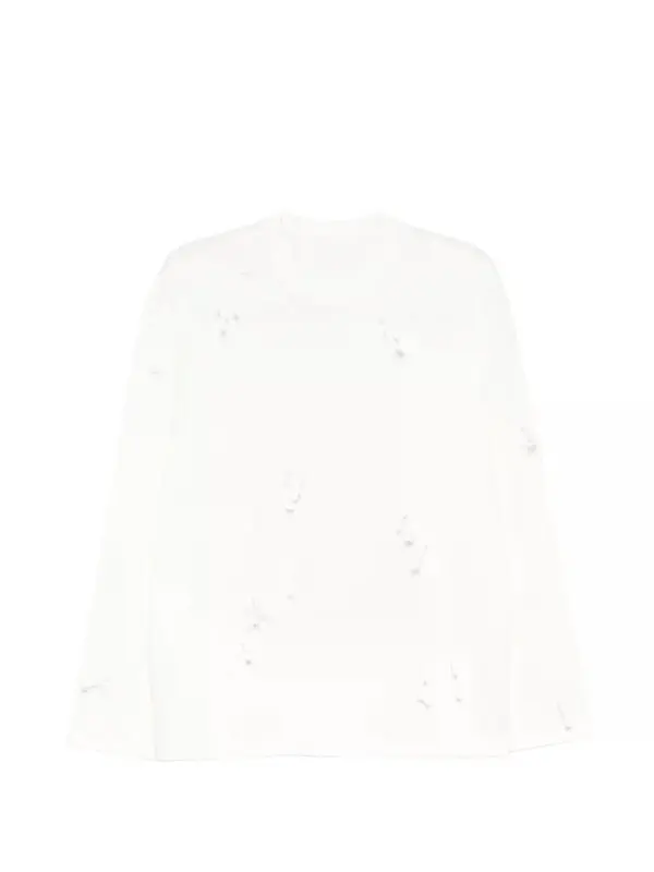 JNBY Arrow-embellished T-shirt - White