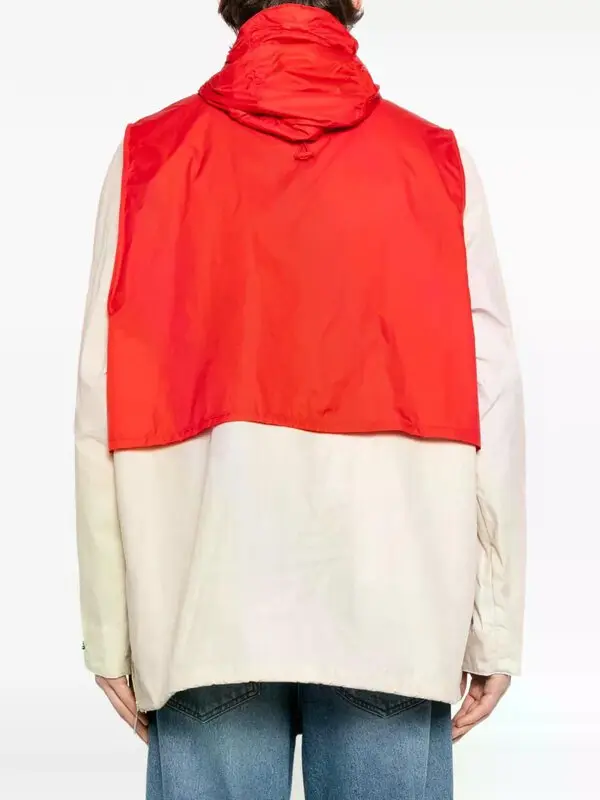 Barbour X Kaptain Sunshine Color-blocked Anorak - Neutrals