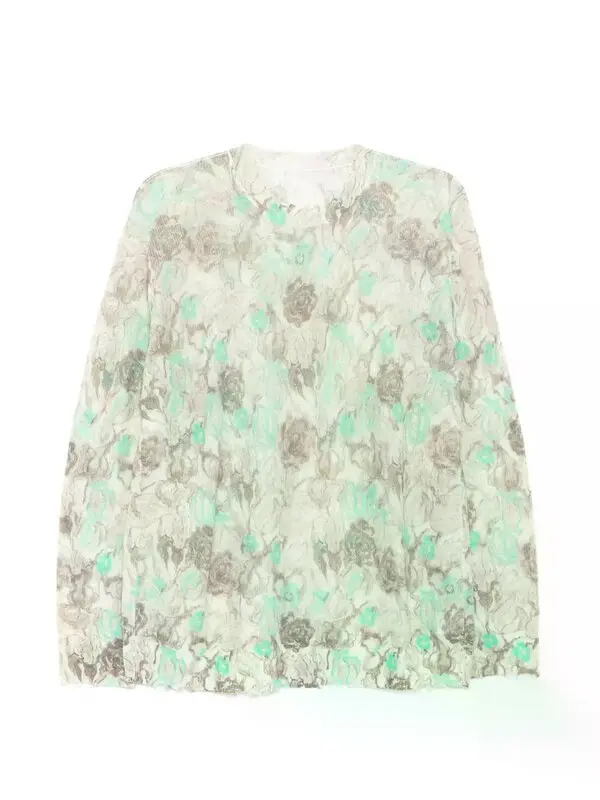 JNBY Floral Knit Top