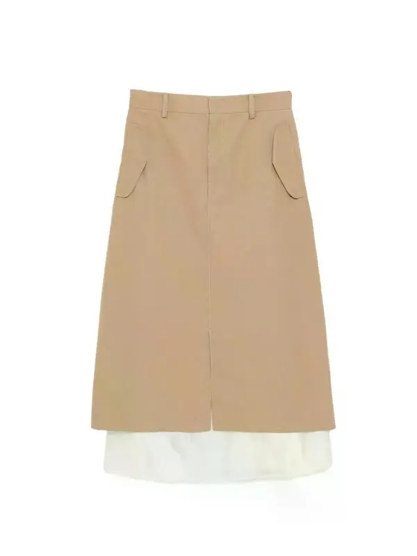 JNBY Layered Midi Skirt