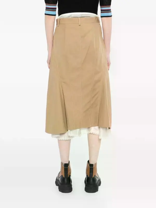 JNBY Layered Midi Skirt