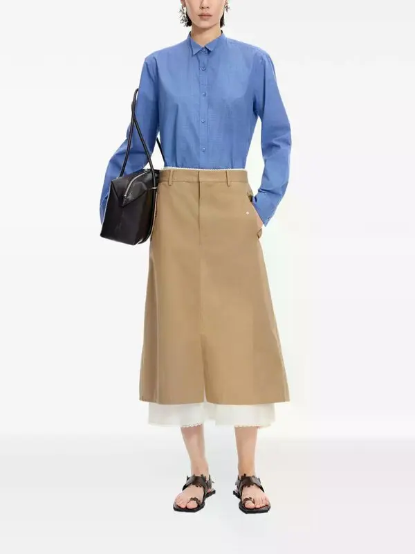 JNBY Layered Midi Skirt