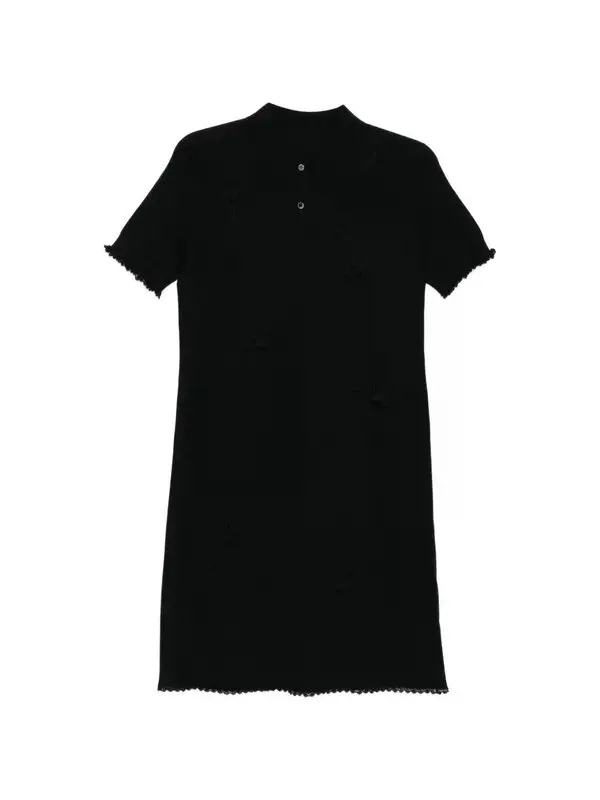 JNBY Arrow-embellished Mini Dress - Black