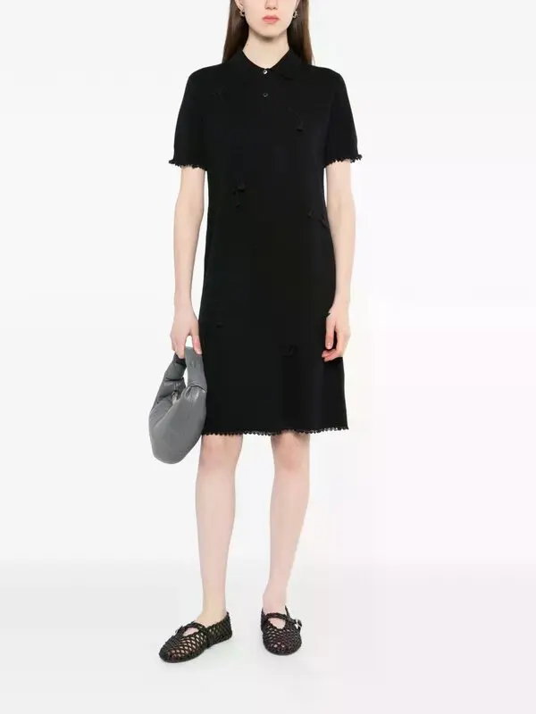 JNBY Arrow-embellished Mini Dress - Black