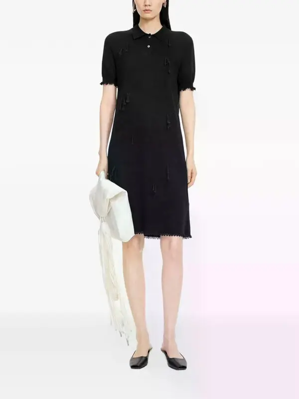 JNBY Arrow-embellished Mini Dress - Black