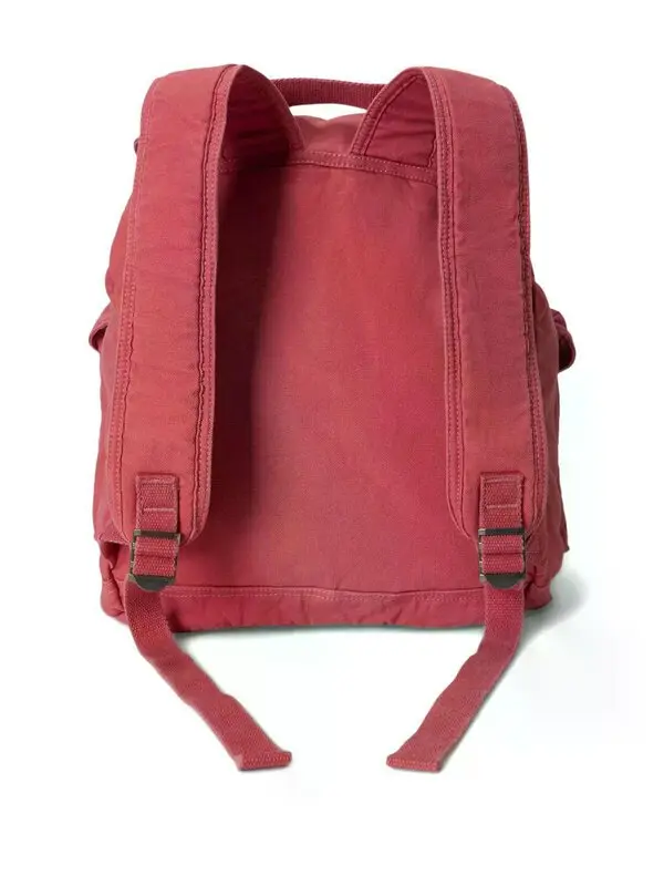Polo Ralph Lauren Buckled Flap Canvas Backpack