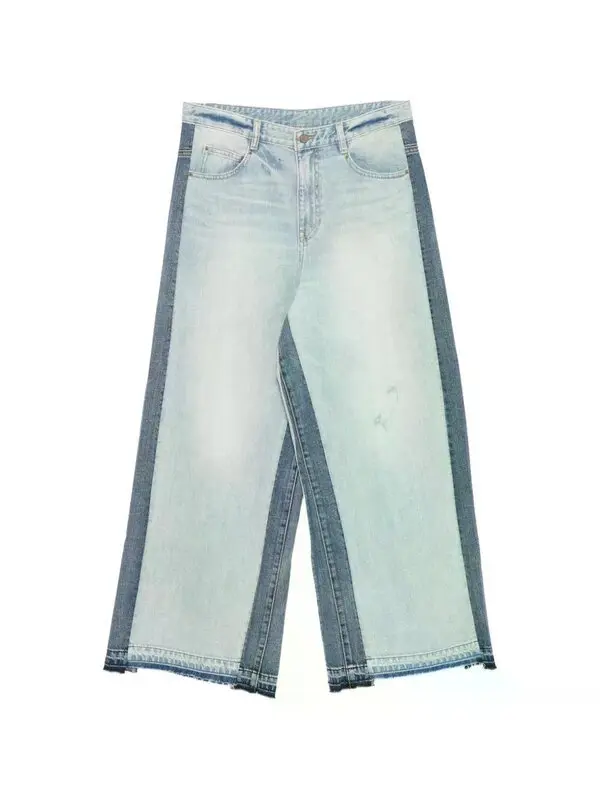 JNBY Colour-block Wide-leg Jeans