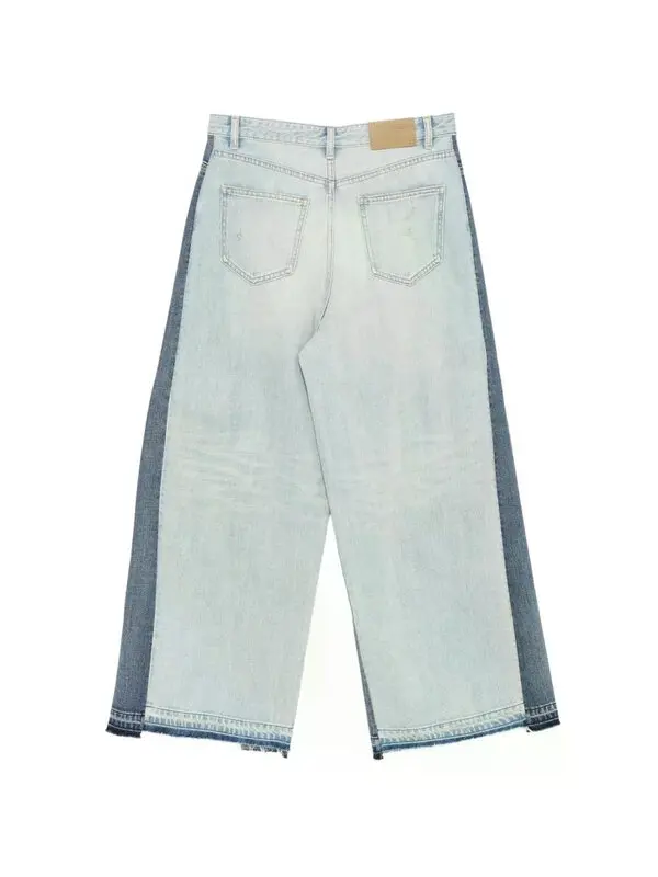 JNBY Colour-block Wide-leg Jeans