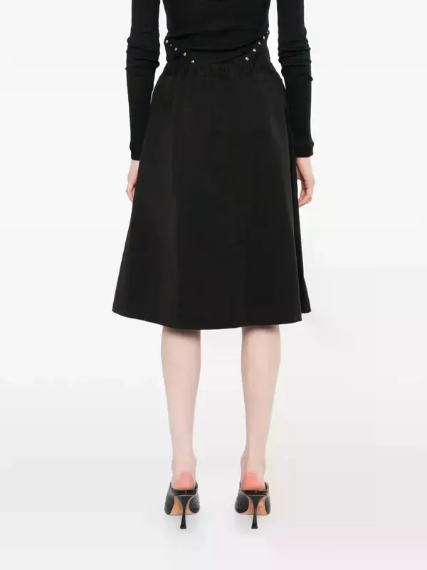 JNBY Arrow-embellished Skirt - Black