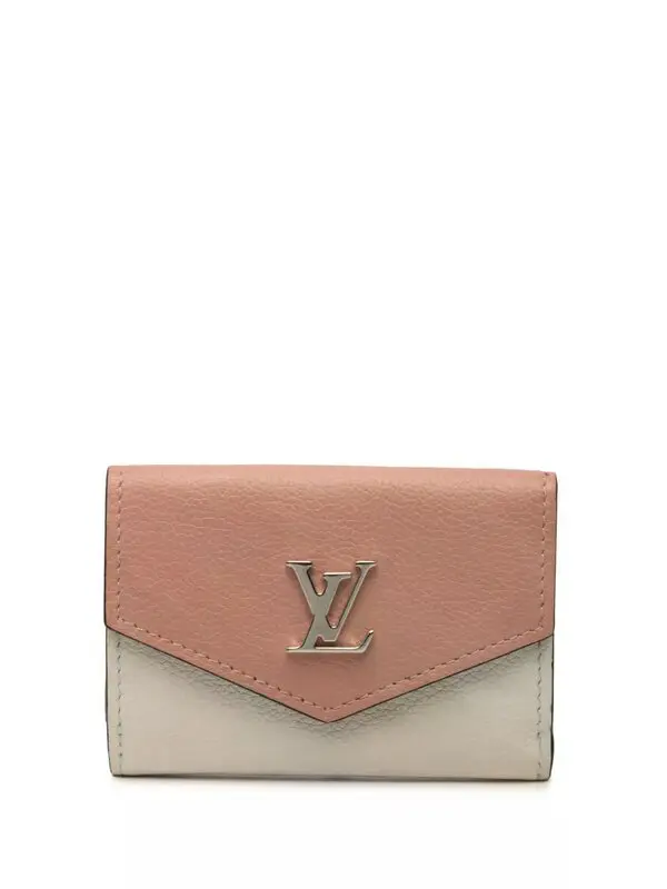 LOUIS VUITTON 2019 Leather Lockmini Wallet Small Wallets - Pink