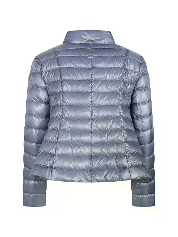 Herno Quilted Short Coat - Blue