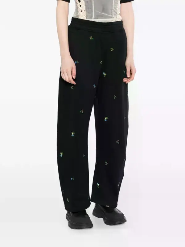 JNBY Floral-embroidered Trousers