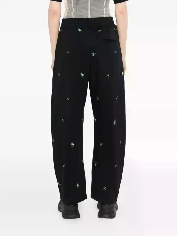 JNBY Floral-embroidered Trousers