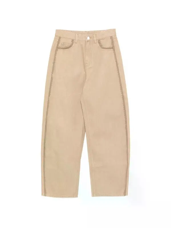 JNBY Scalloped-edge Jeans