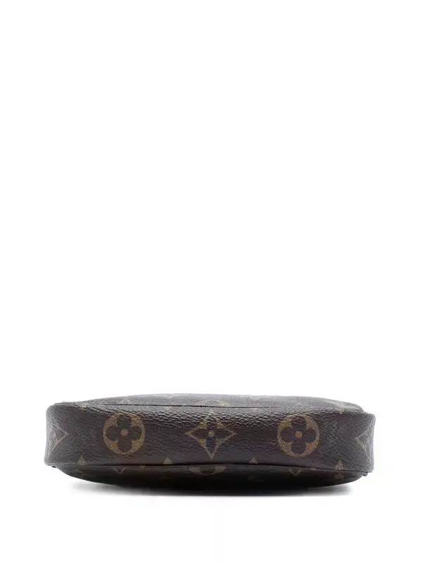 LOUIS VUITTON 2020 Monogram Mini Pochette Accessoires - Brown