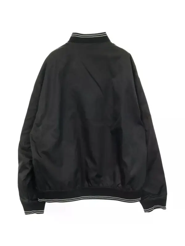 Prada 2010s Triangle-logo Bomber Jacket