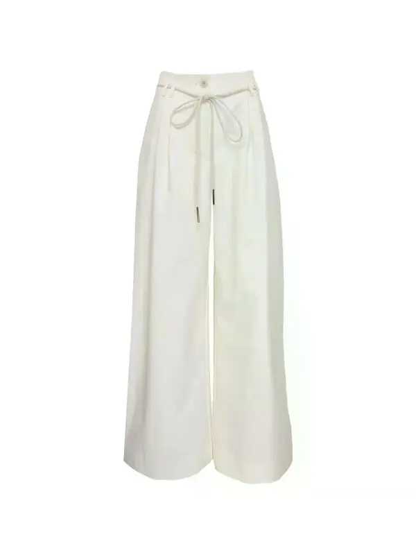 LEE MATHEWS Drawstring Palazzo Pants