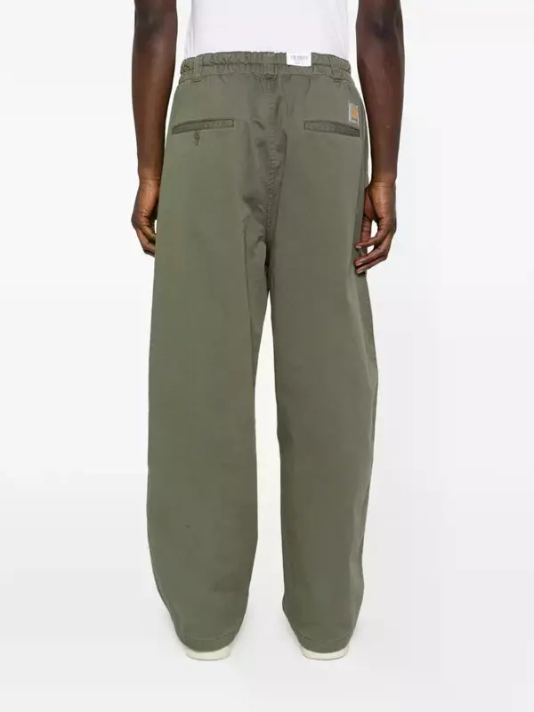 Carhartt Work In Progress Pleated Trousers - Green