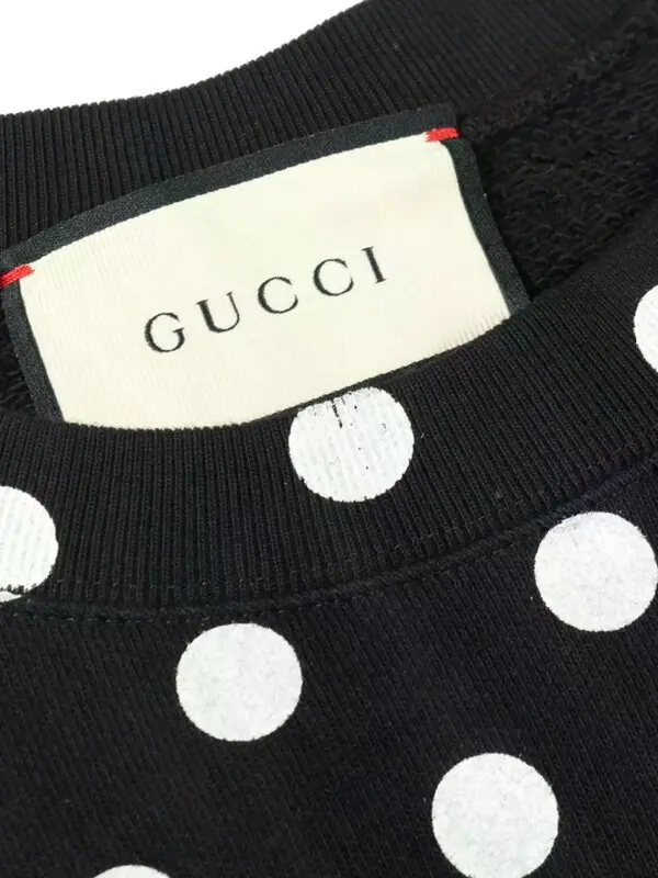 Gucci 2010s Polka-dot Sweatshirt