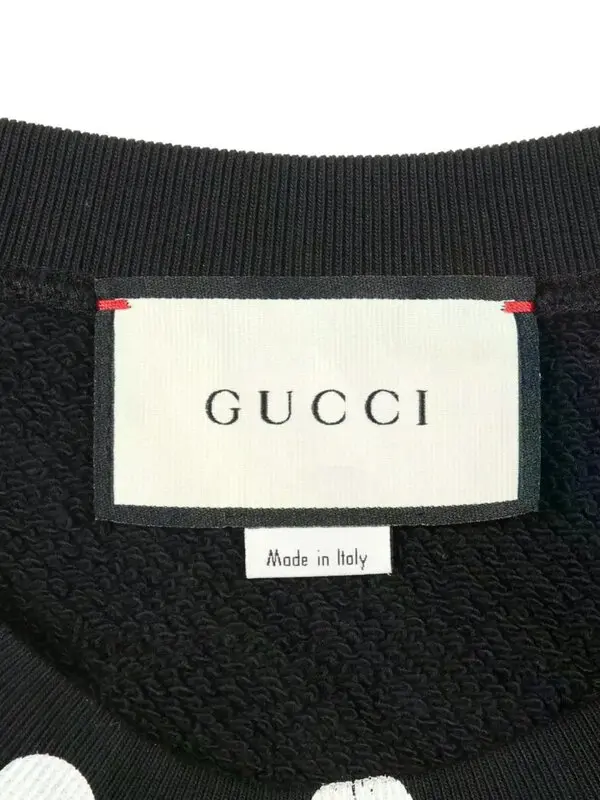 Gucci 2010s Polka-dot Sweatshirt
