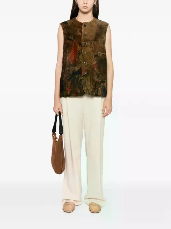 UMA WANG Velvet Gilet