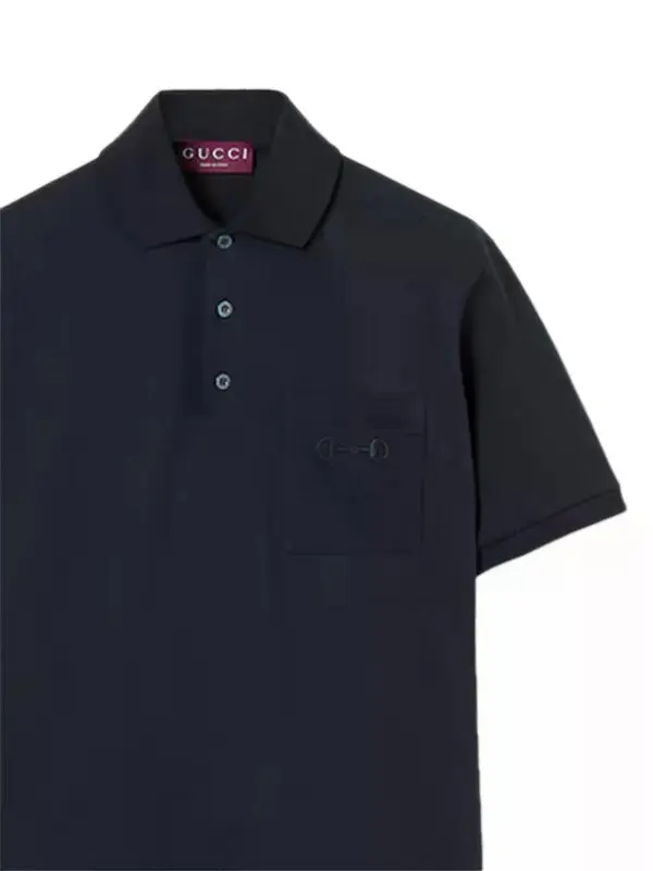 Gucci Chest-pocket Polo Shirt