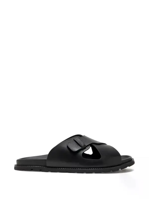 BARRETT Crisscross Buckled Sandals