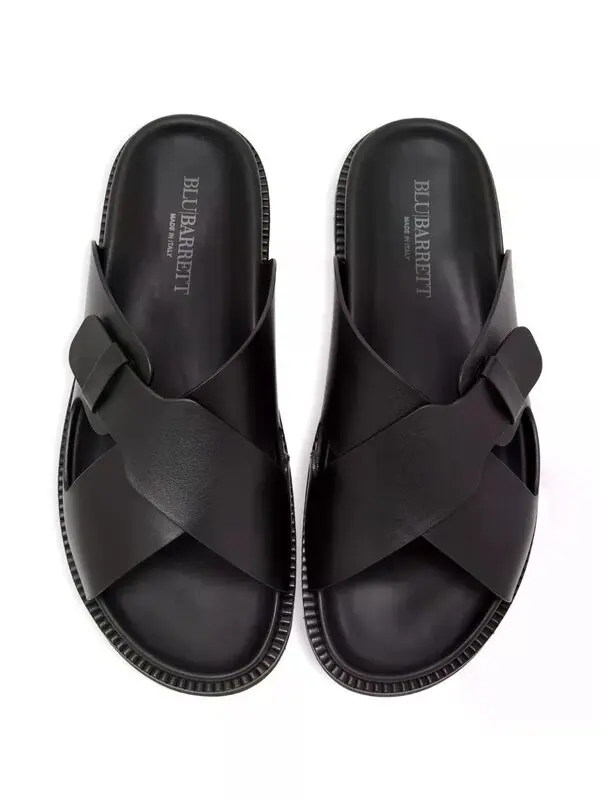 BARRETT Crisscross Buckled Sandals