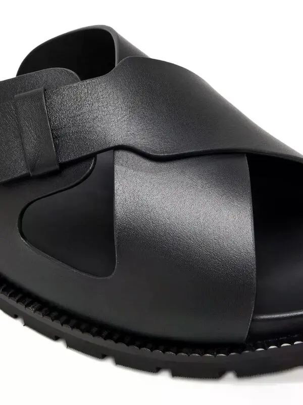 BARRETT Crisscross Buckled Sandals