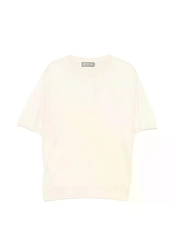 Canali Microstructured Cotton T-shirt
