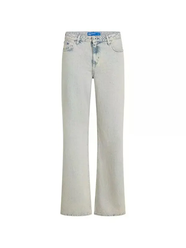 Karl Lagerfeld Slit-hem Jeans