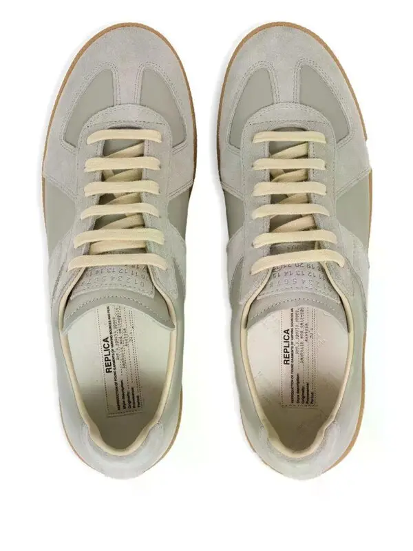 MAISON MARGIELA Replica Panelled Sneakers - Grey