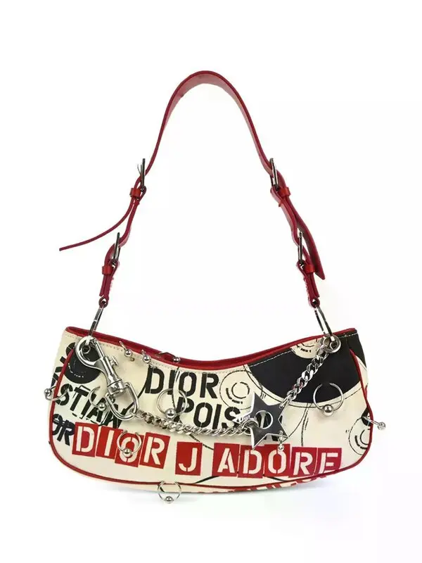 Dior 2004 Pierced Shoulder Bag