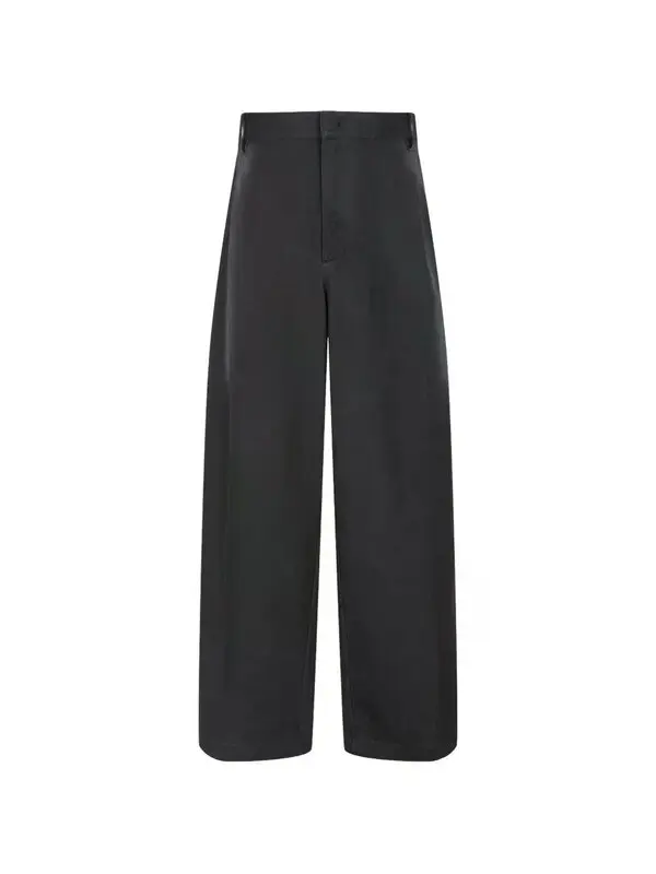 CROQUIS Loose Tapered Pants - Black
