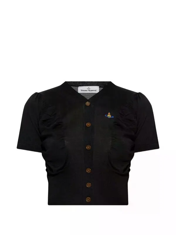 VIVIENNE WESTWOOD Buttoned Top - Black