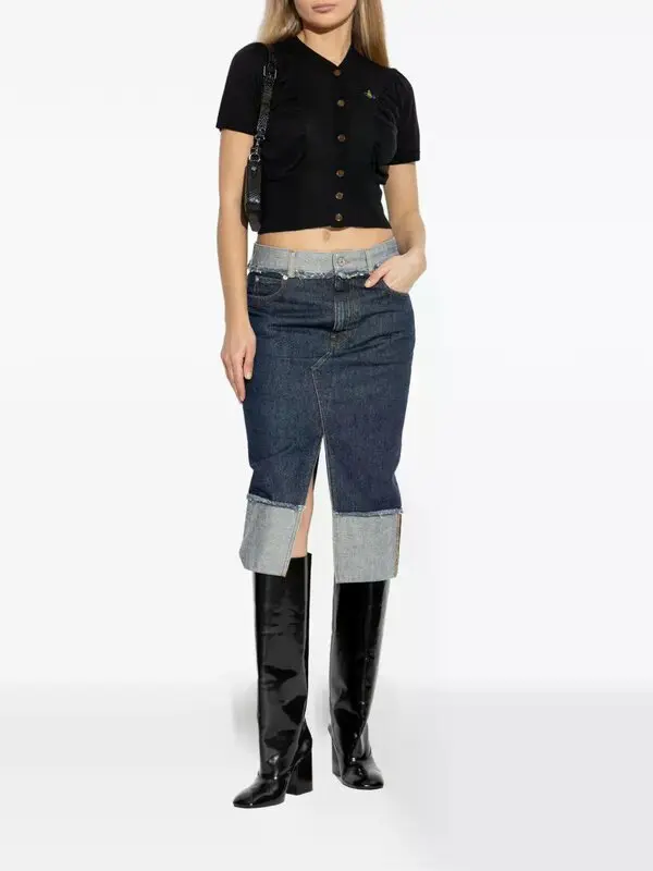 VIVIENNE WESTWOOD Buttoned Top - Black